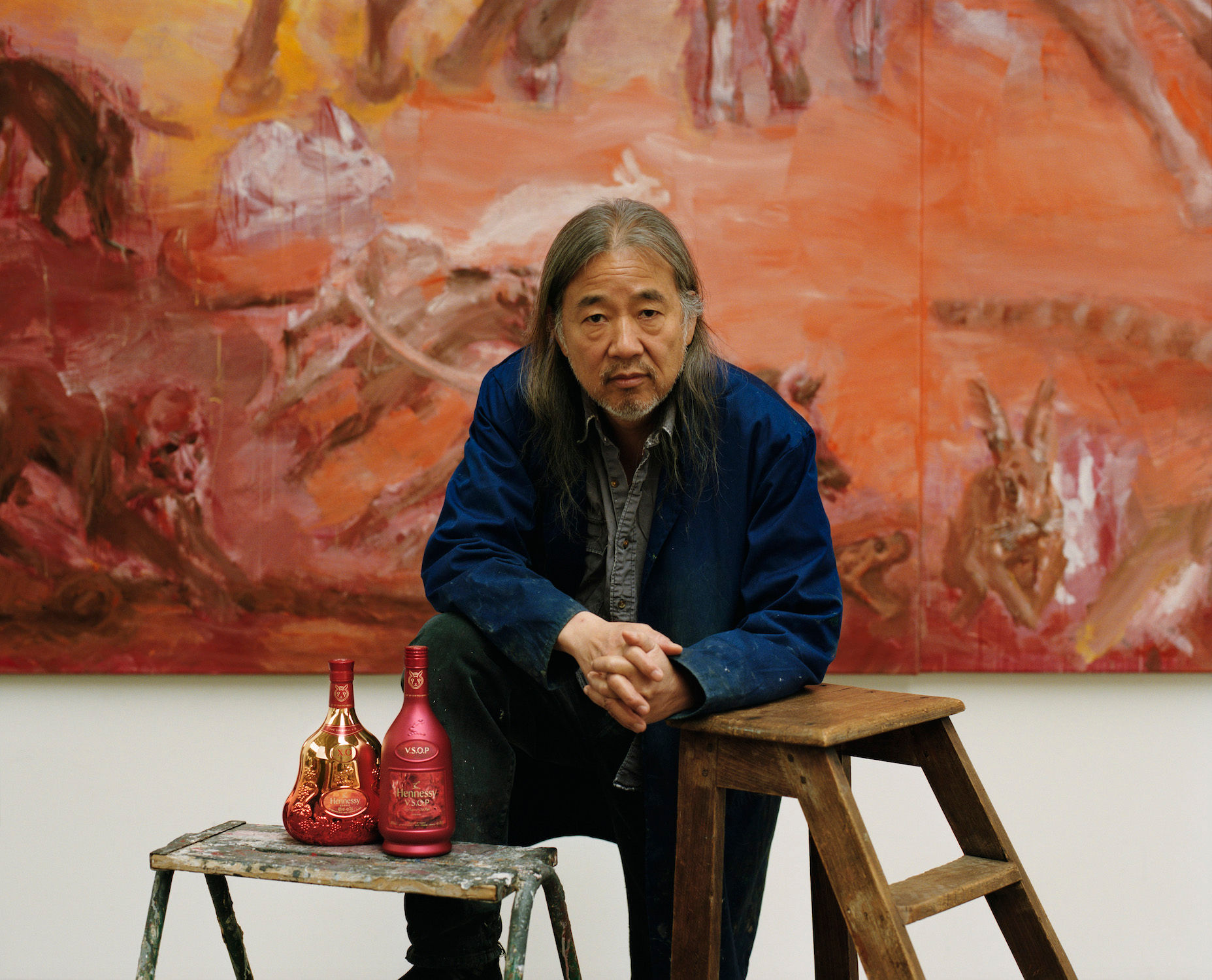 Artist Yan Pei-Ming celebrates the Year of the Rabbit with Hennessy