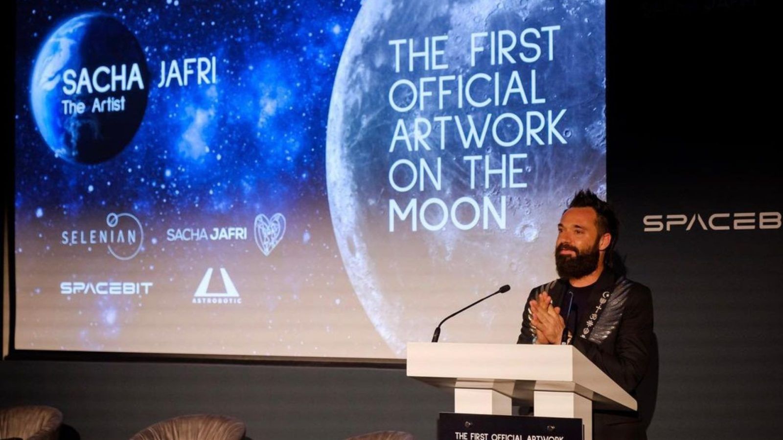 Moon Art: Sacha Jafri Is Sending The First Official Artwork To The Moon