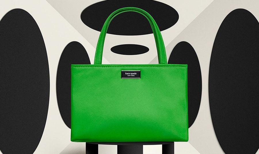 Kate Spade New York turns green with Pantone for their 30th anniversary
