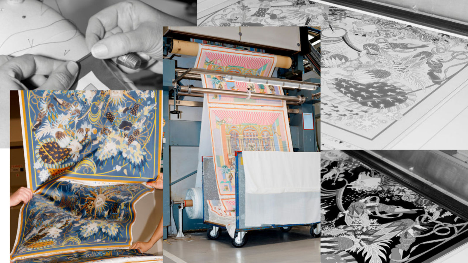 A closer look at the manufacturing of an Hermès Silk Scarf