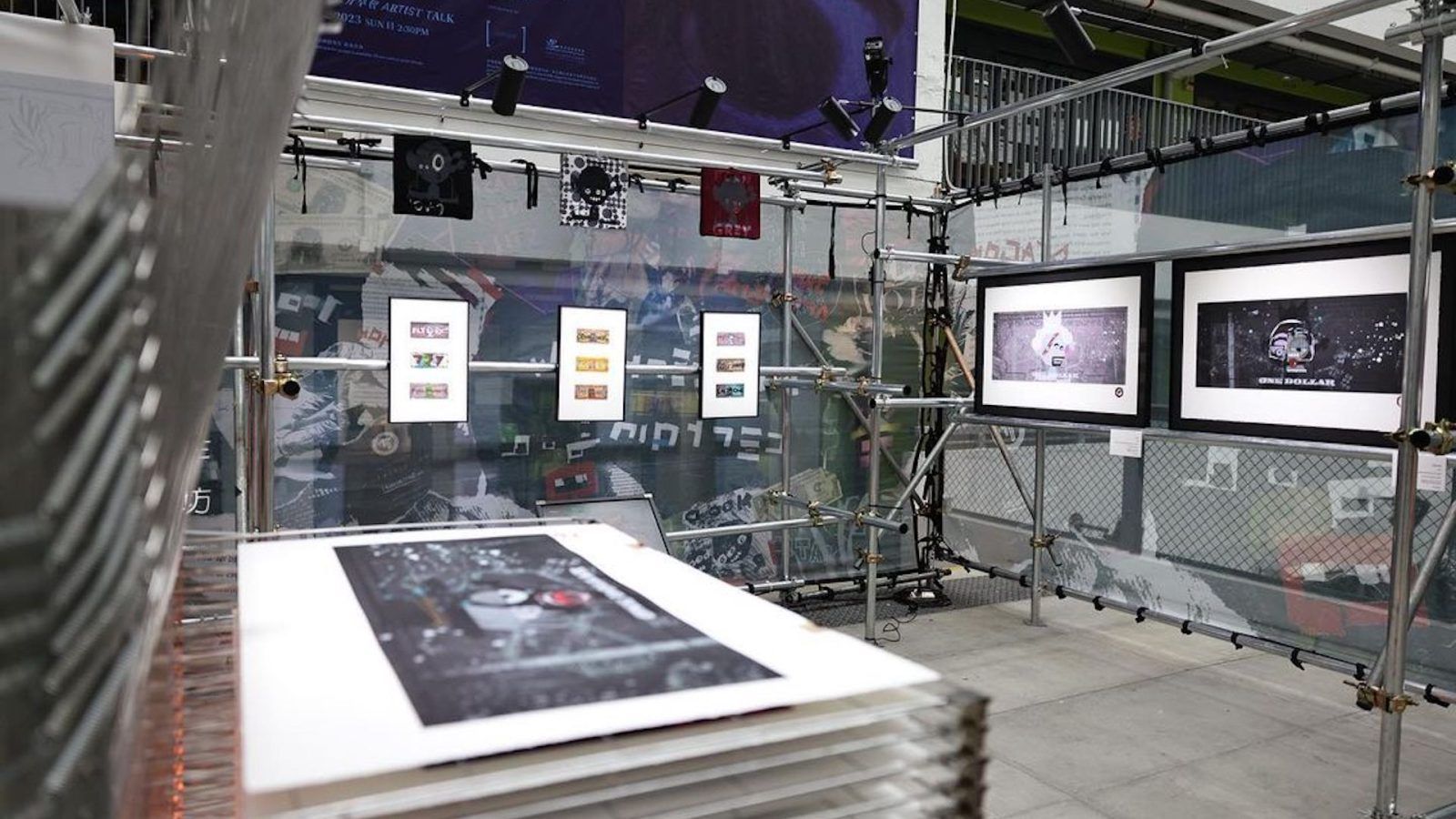 Mr. Tripleton debuts his first art show “The Questionables” at the JCCAC