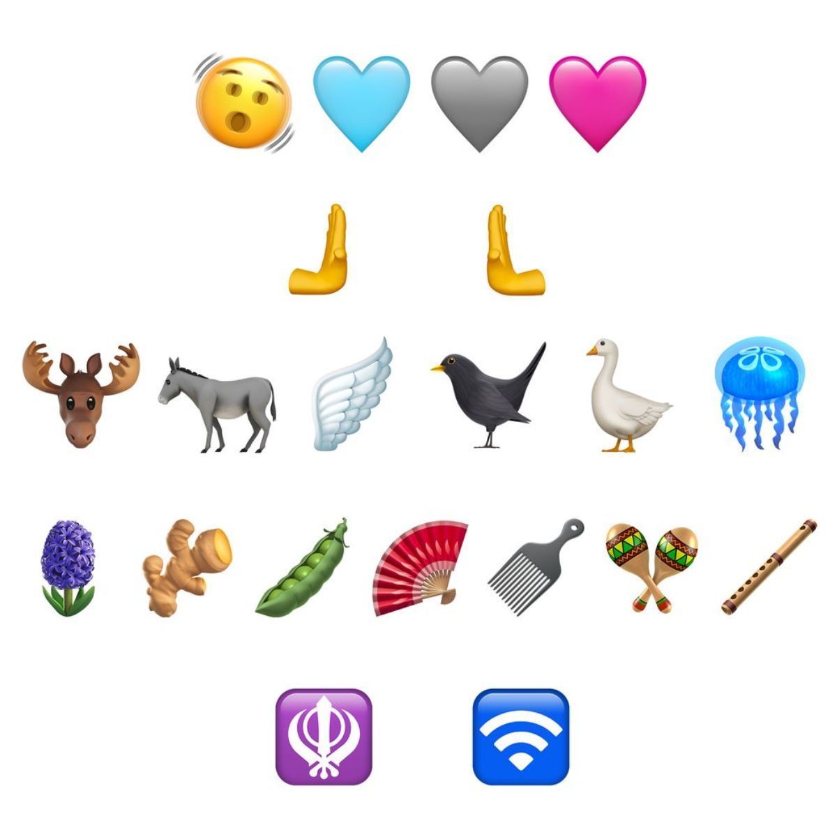 Take a look at the new emojis for a better messaging experience