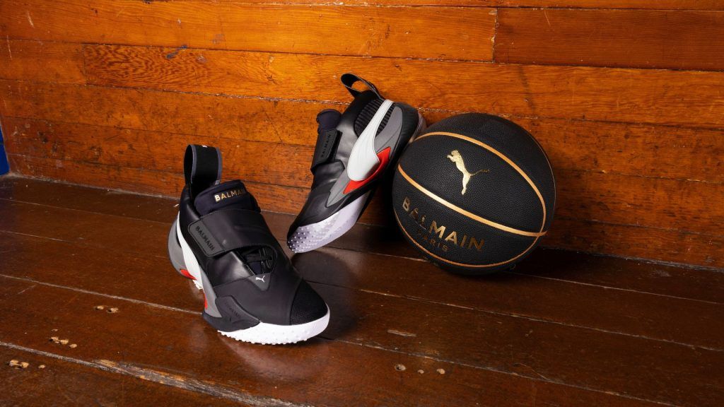 Puma teams up with Balmain for basketball collection