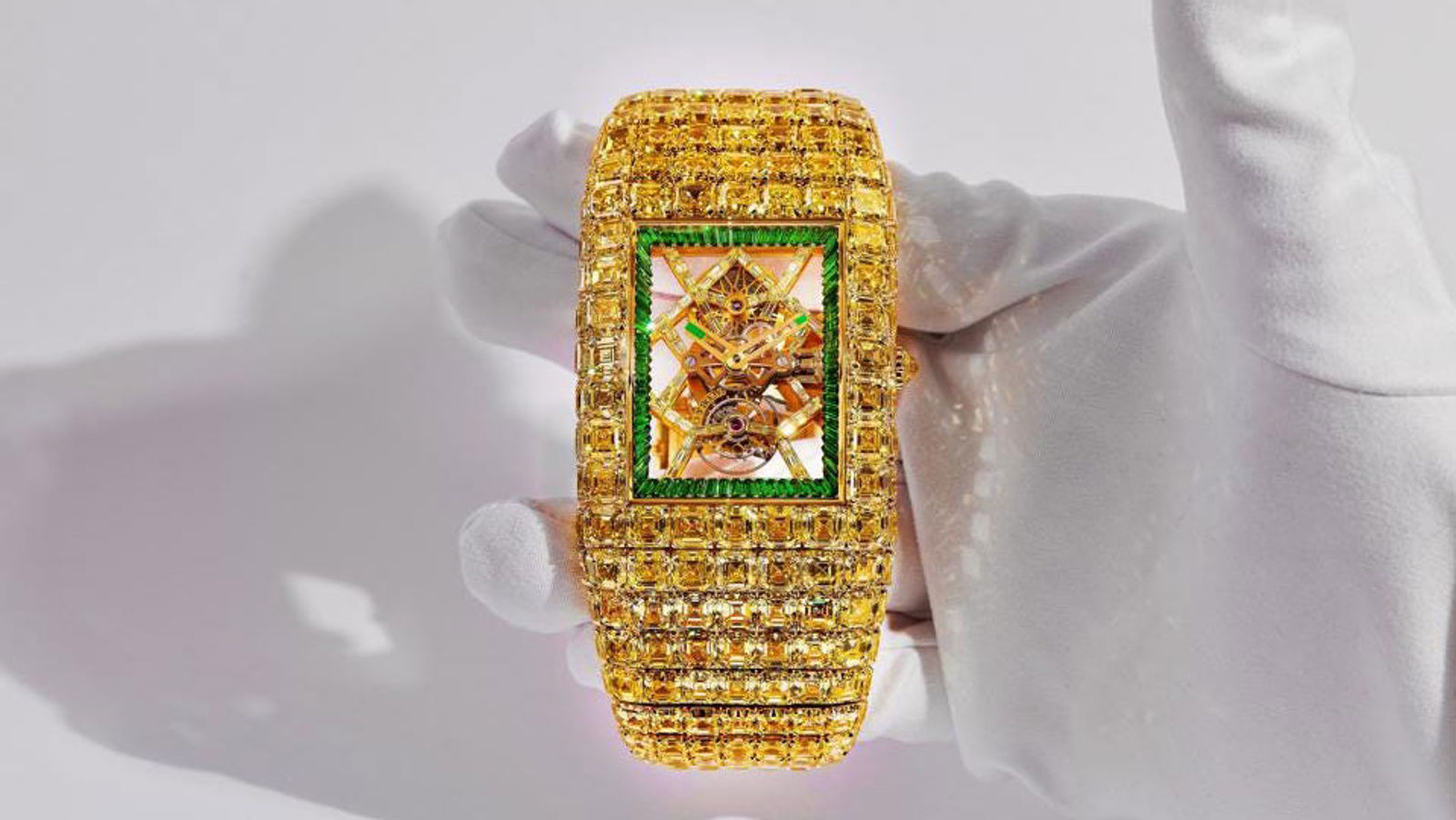 Jacob & Co.'s 20 Million USD Yellow Diamond Billionaire Watch