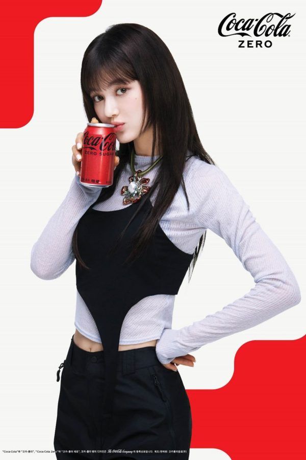 NewJeans Coca-Cola Zero Campaign Imagery