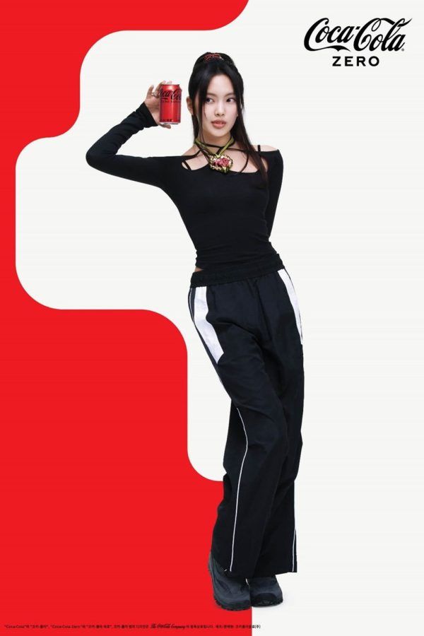 NewJeans Coca-Cola Zero Campaign Imagery
