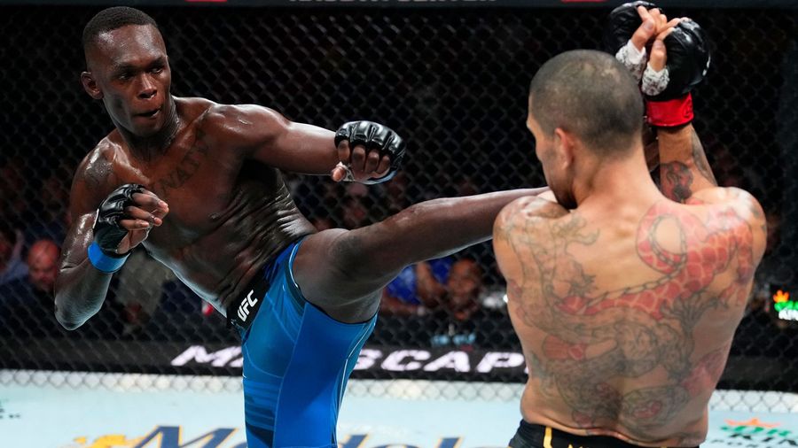 Israel Adesanya knocks out Alex Pereira at UFC 287