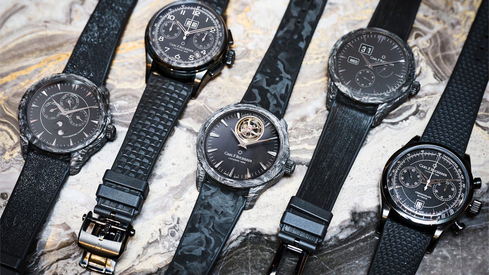 Carl F. Bucherer Releases Black Carbon Watch Capsule in Hong Kong