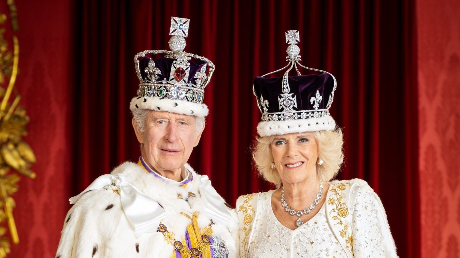 Official portraits of King Charles III and Queen Camilla released