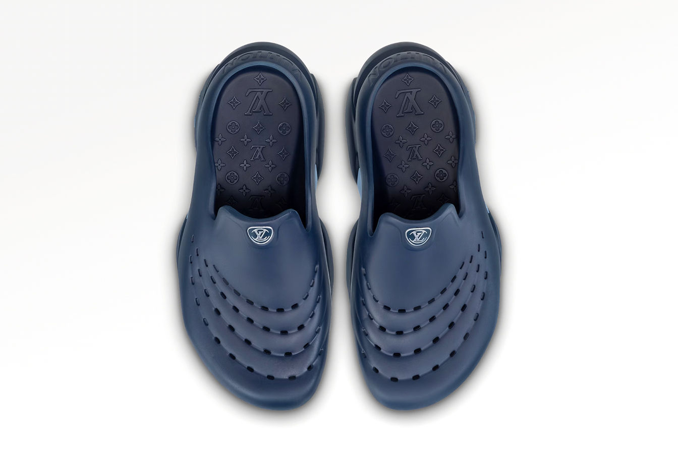 Louis Vuitton Releases its SS23 LV SHARK Foam Clogs
