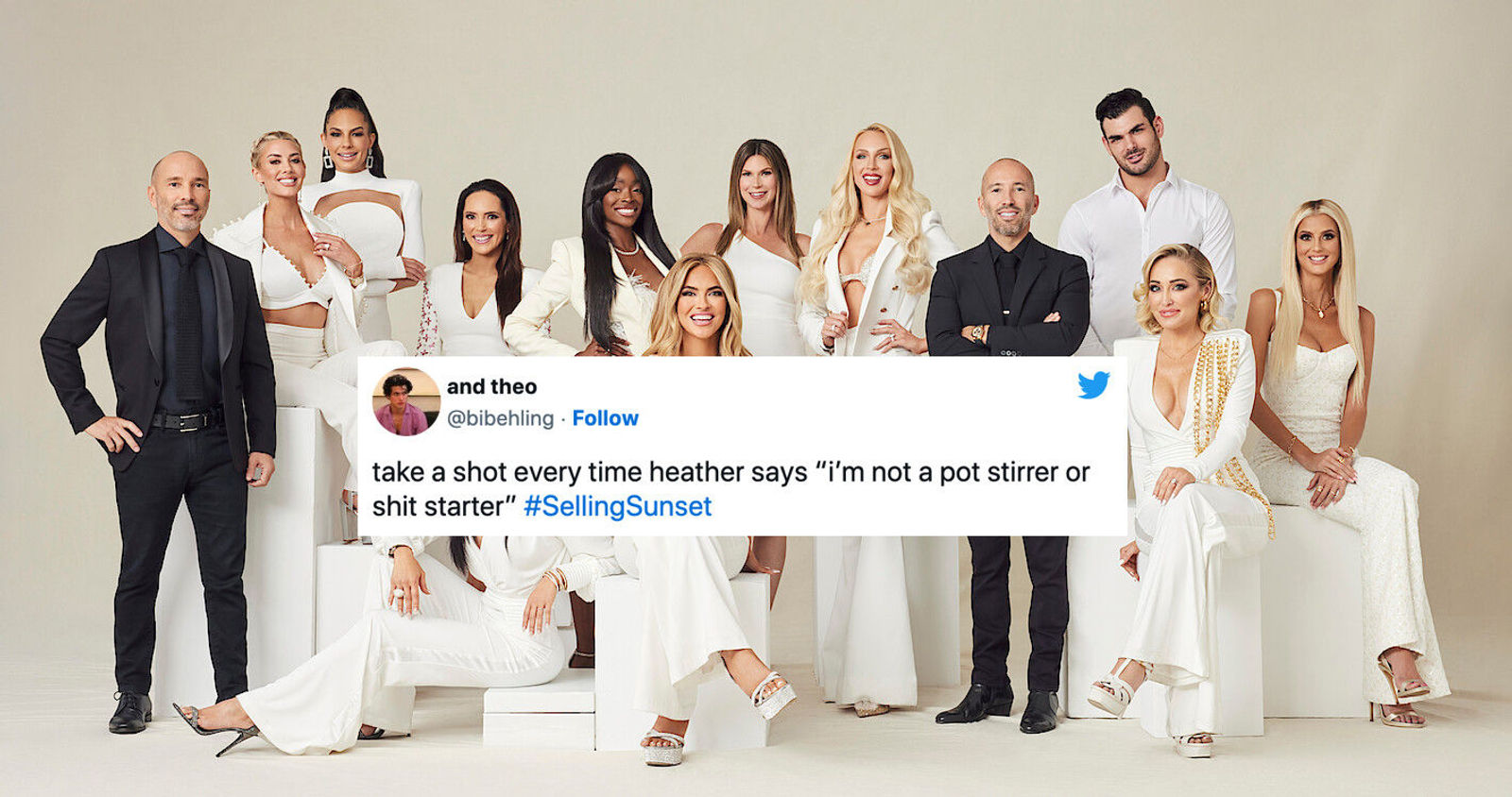 Selling Sunset memes and Twitter reactions of Season 5