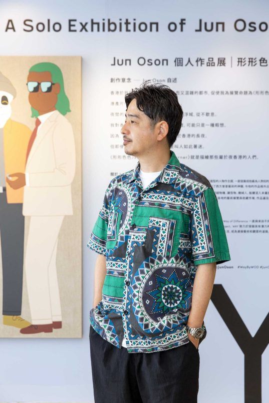 Japanese artist Jun Oson on his newest exhibition MOTLEY