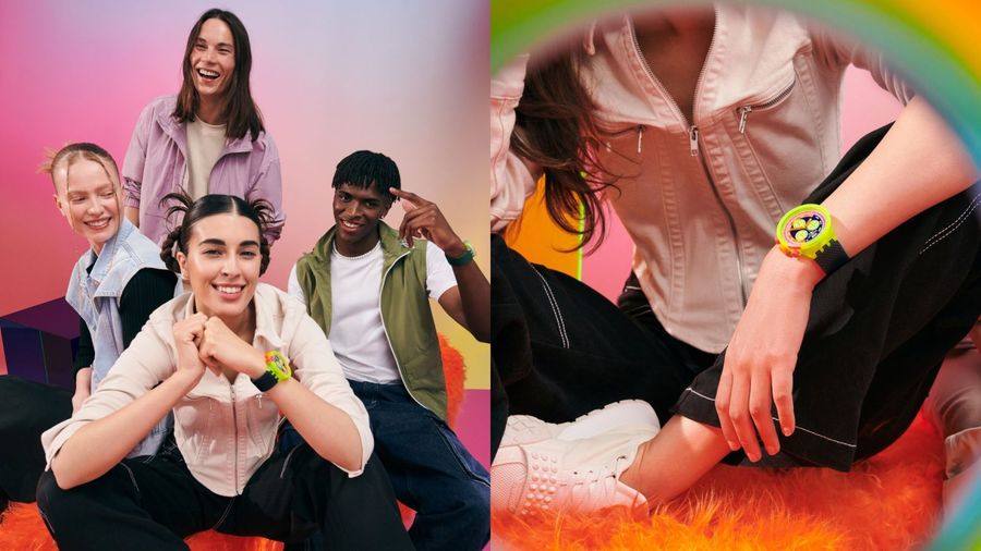 Swatch's Neon collection taps into future nostalgia