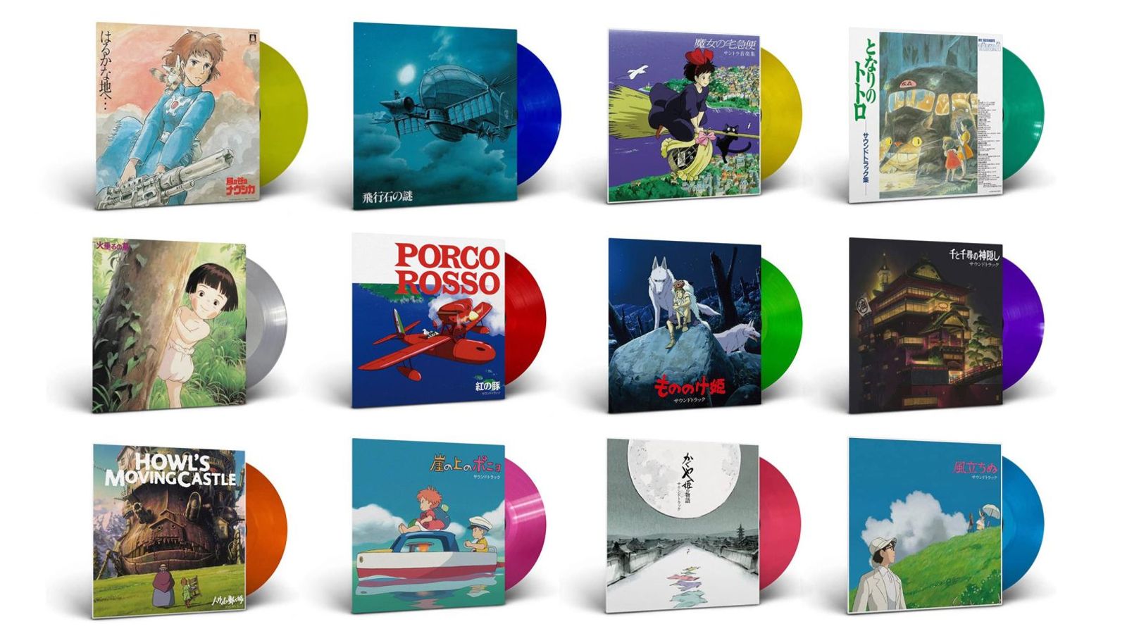Studio Ghibli re-issues studio soundtracks on limited edition vinyl