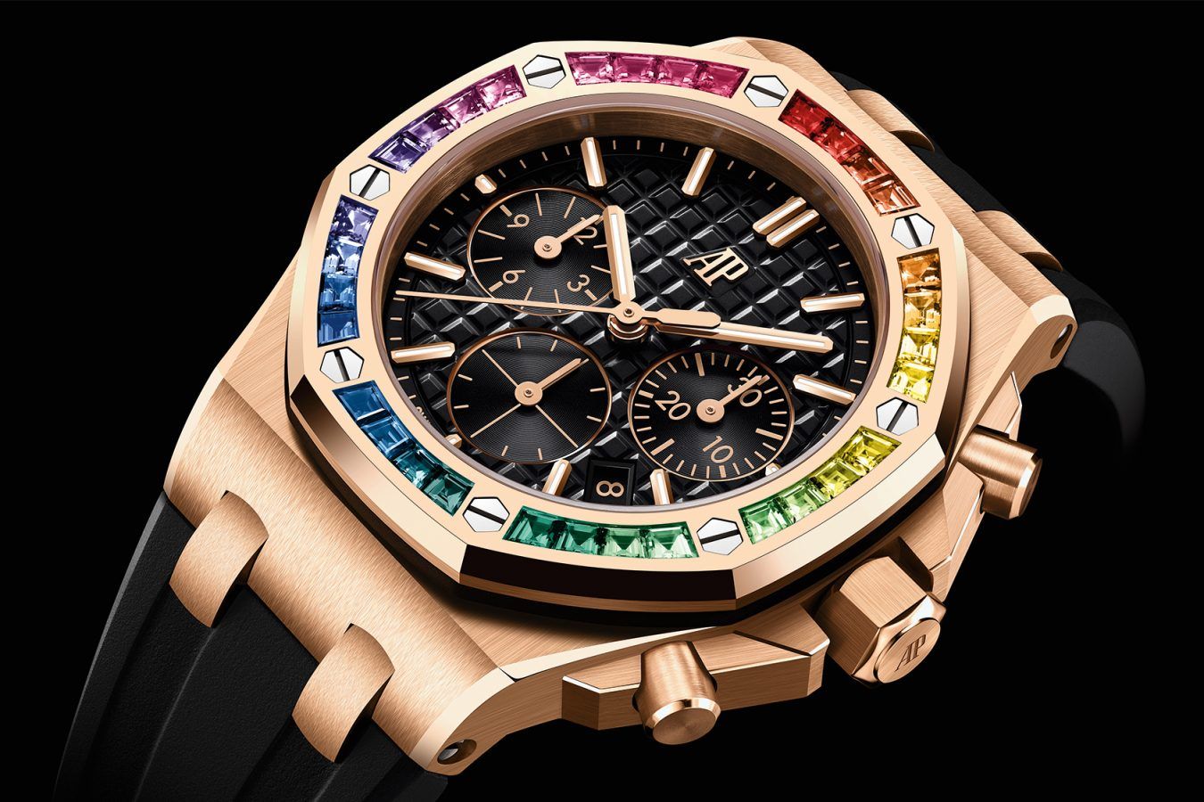 Audemars Piguet debuts four new 37mm gem-set Royal Oak Offshore watches ...