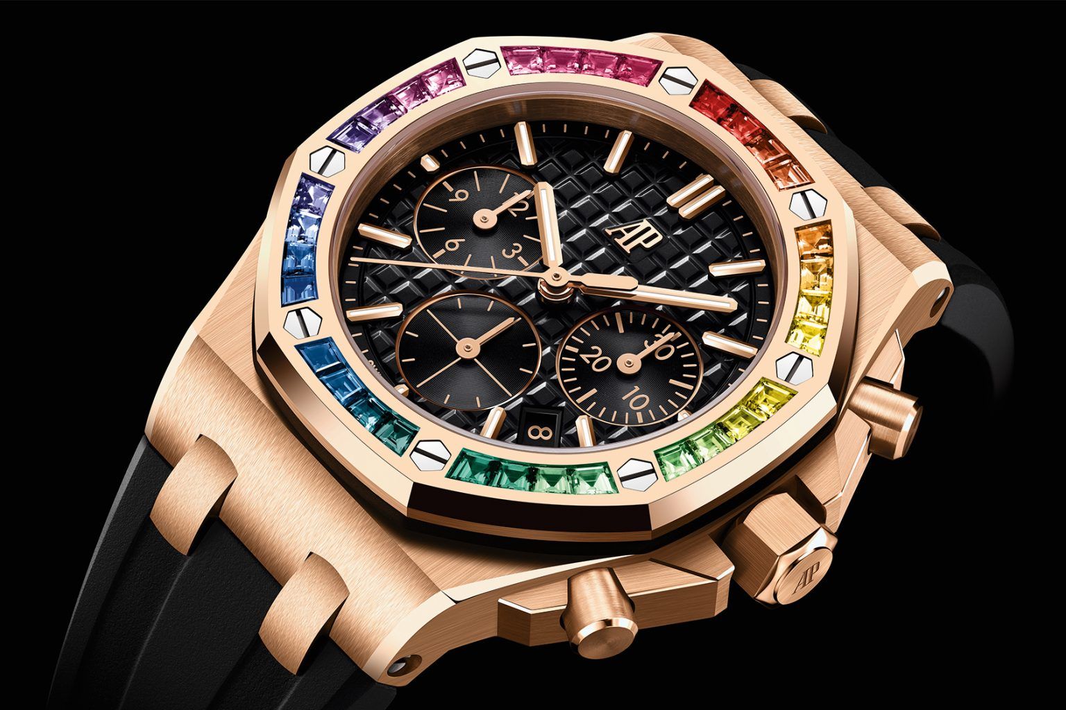 Audemars Piguet debuts four new 37mm gem-set Royal Oak Offshore watches ...