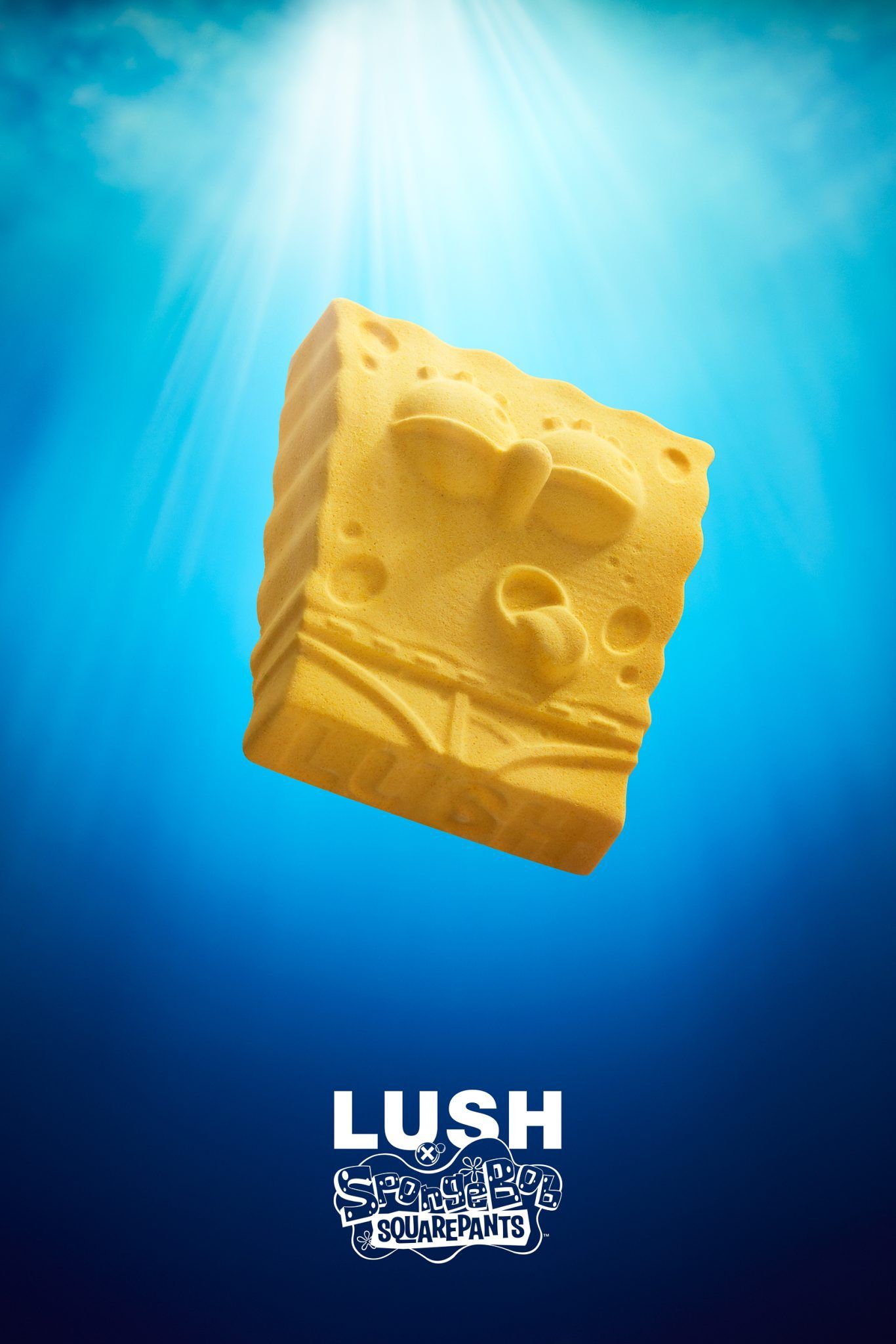 Lush Launches SpongeBob-Themed Bath Products