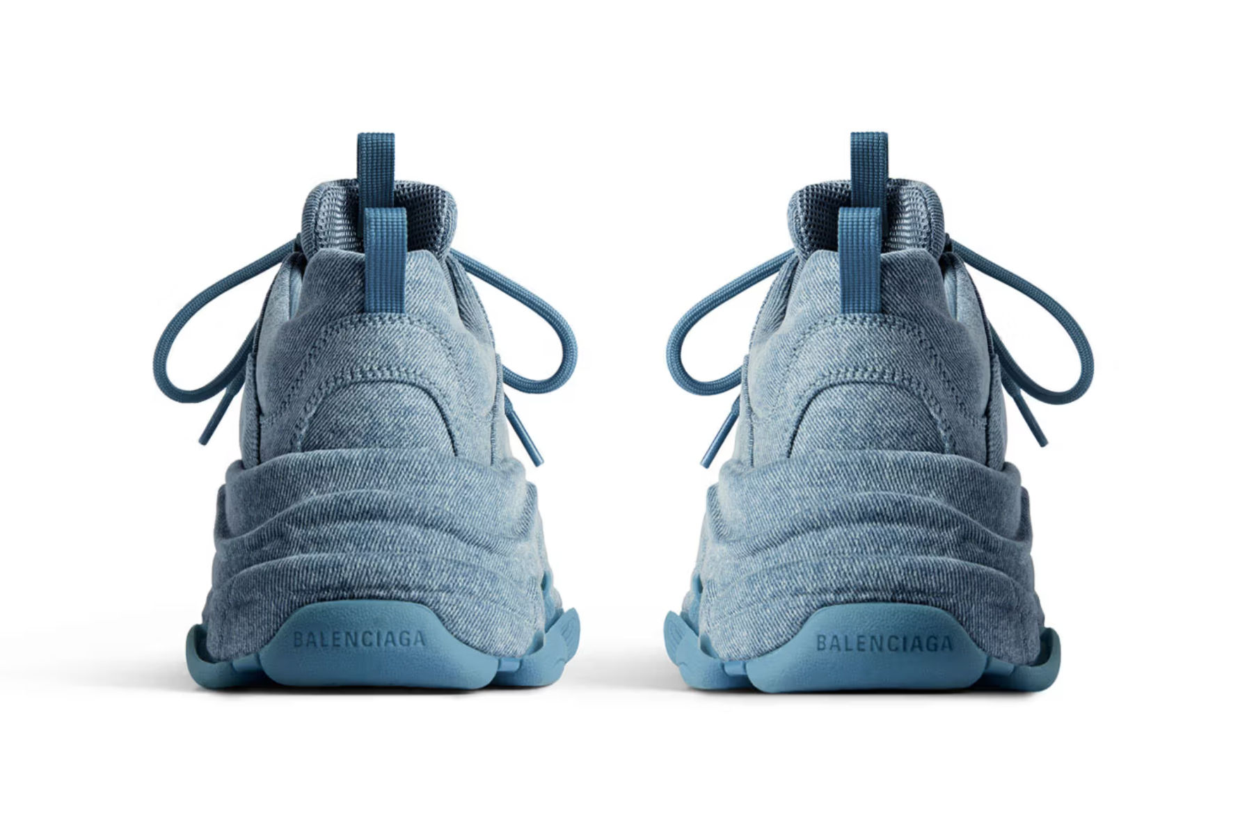 The Balenciaga Triple S Now Comes in Denim