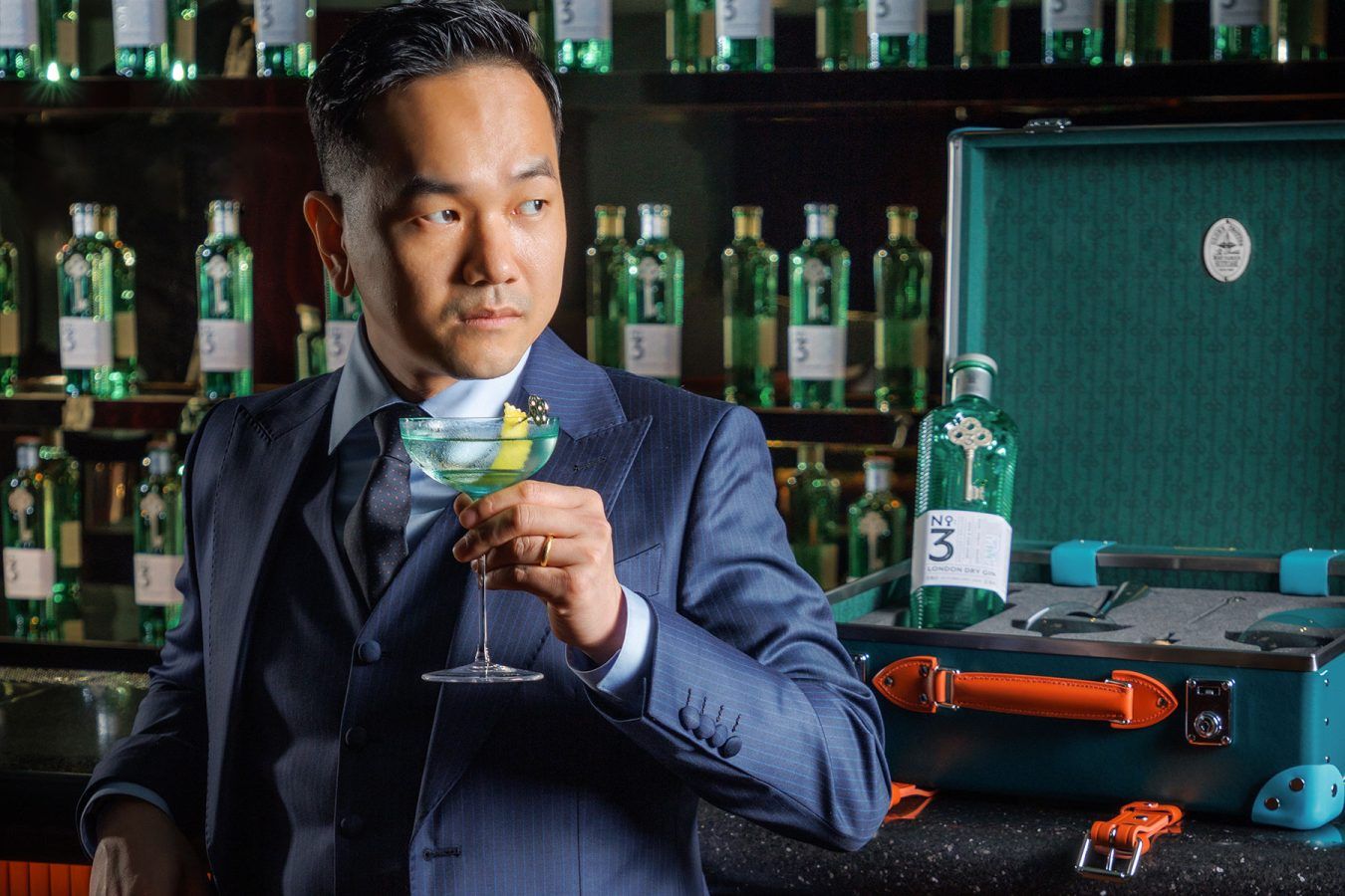 No.3 Gin & Globe-Trotter Release £1,800 GBP Martini Case