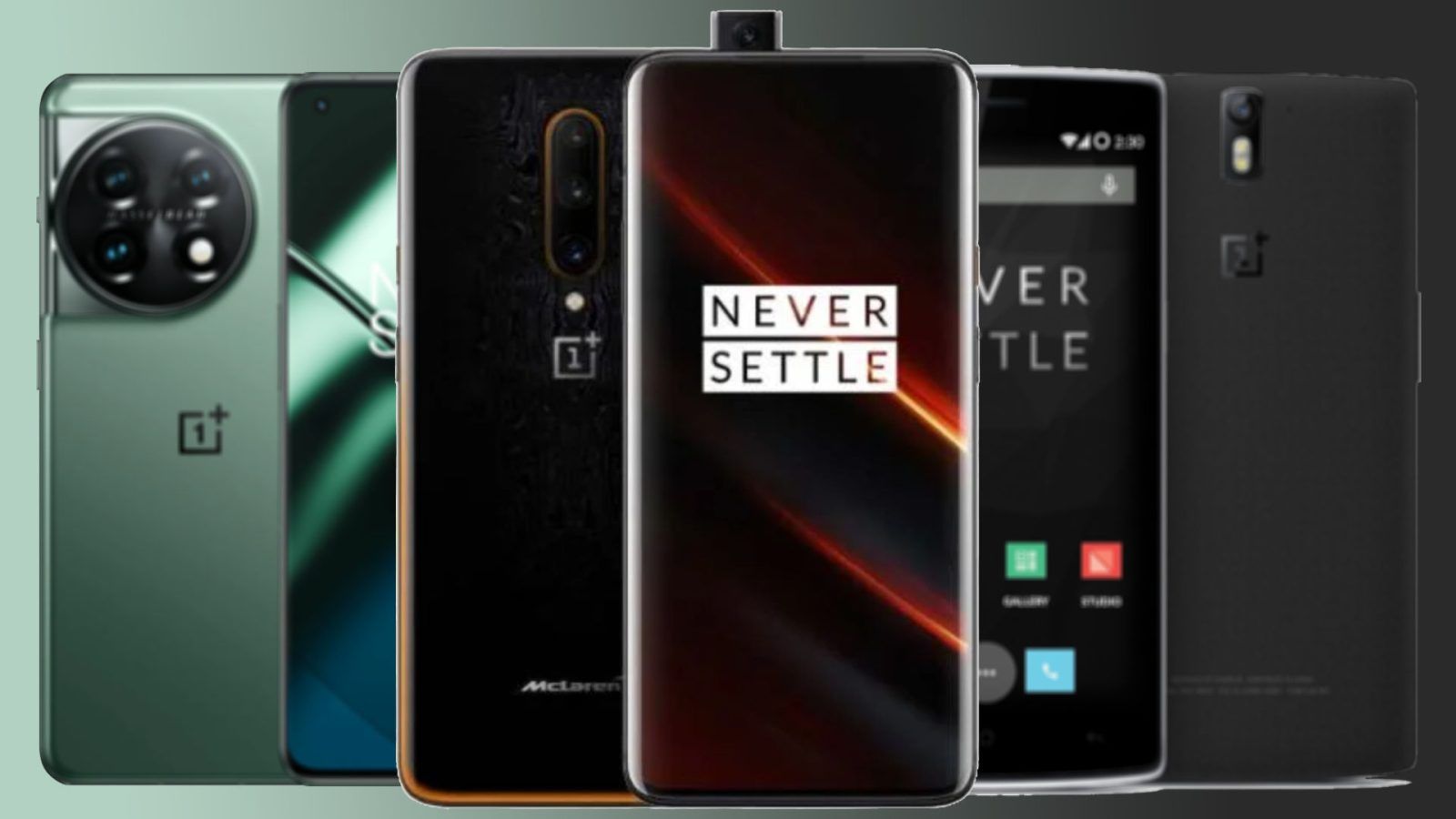 OnePlus phones in chronological order: From OnePlus One to OnePlus 12