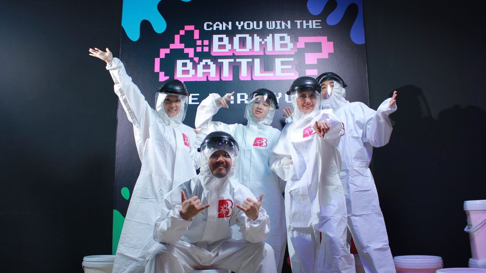 Hong Kong’s first paint bomb battle experience launches this October