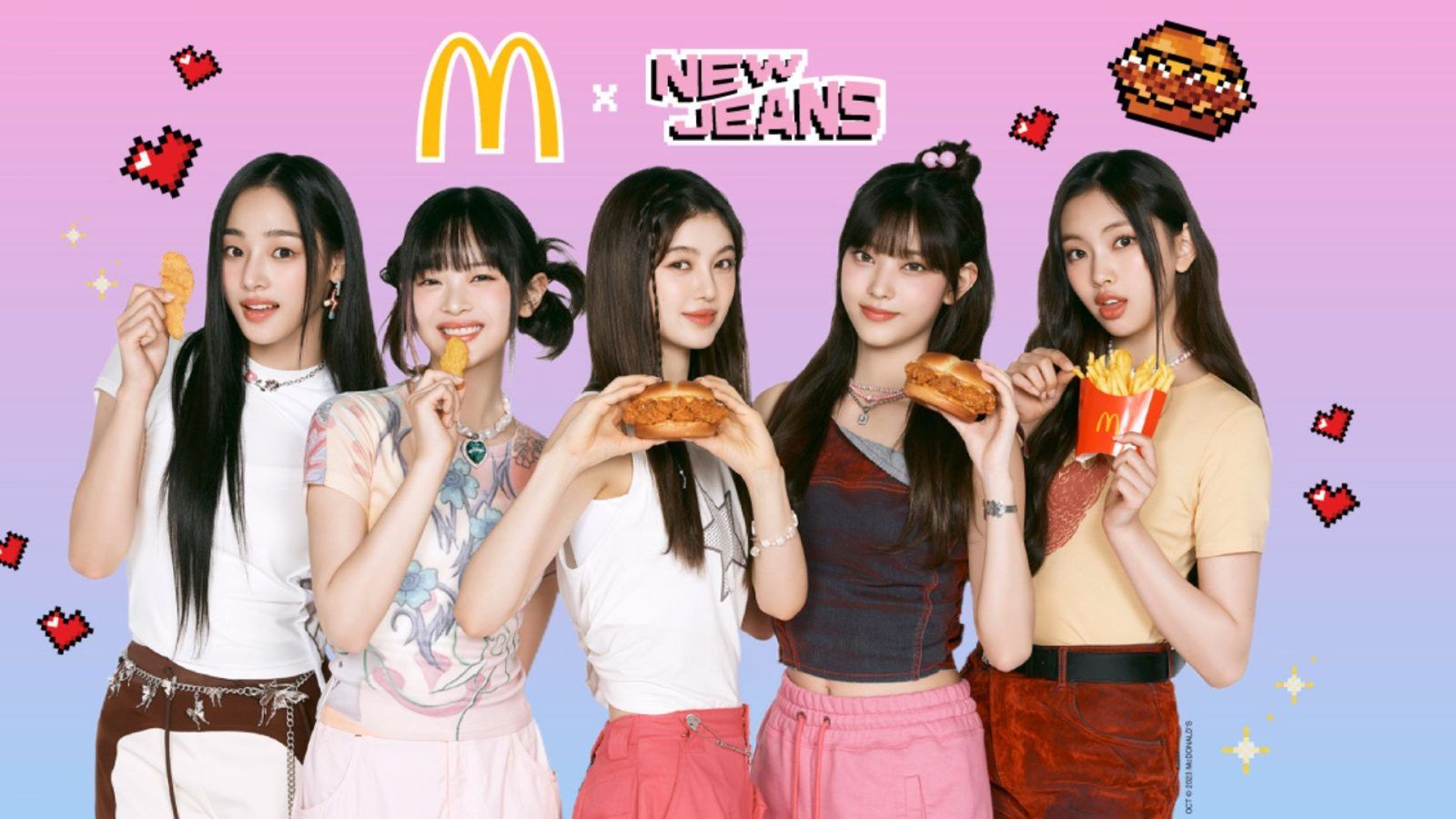 NewJeans x McDonald’s add new items to their meal collaboration