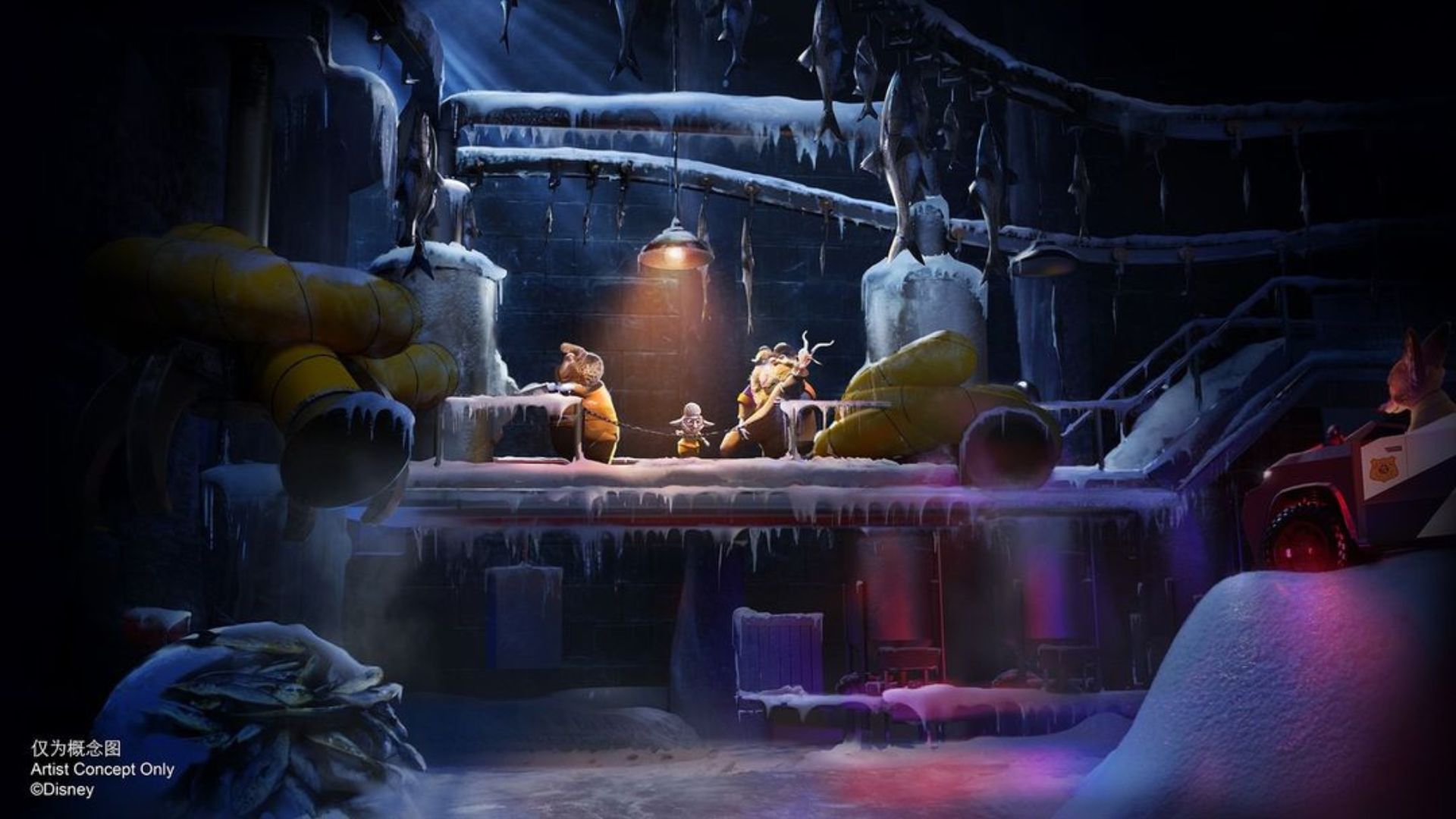 The first Zootopia Land will open in Shanghai Disneyland this December