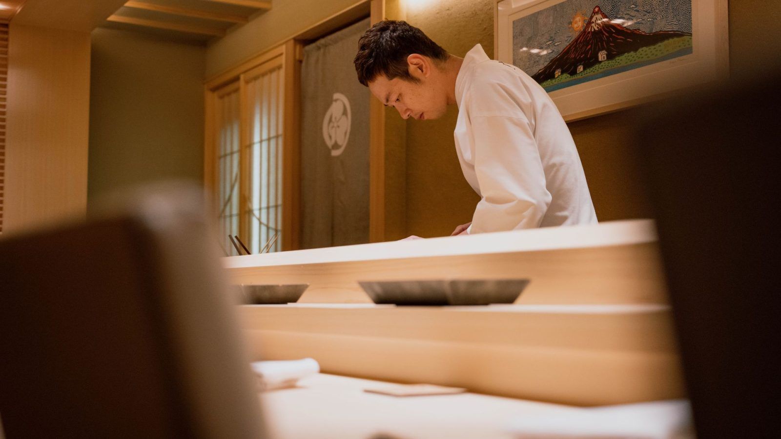 Sushi Fujimoto pushes the boundaries for a convivial omakase experience