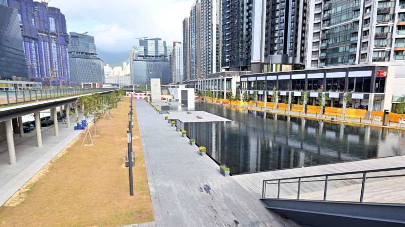 Phase two of the Kai Tak Station Square is finally open to the public