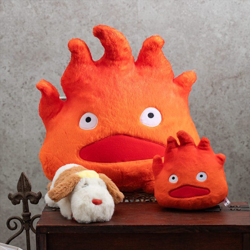 Let this Jumbo Calcifer Cushion Keep You Warm this Winter