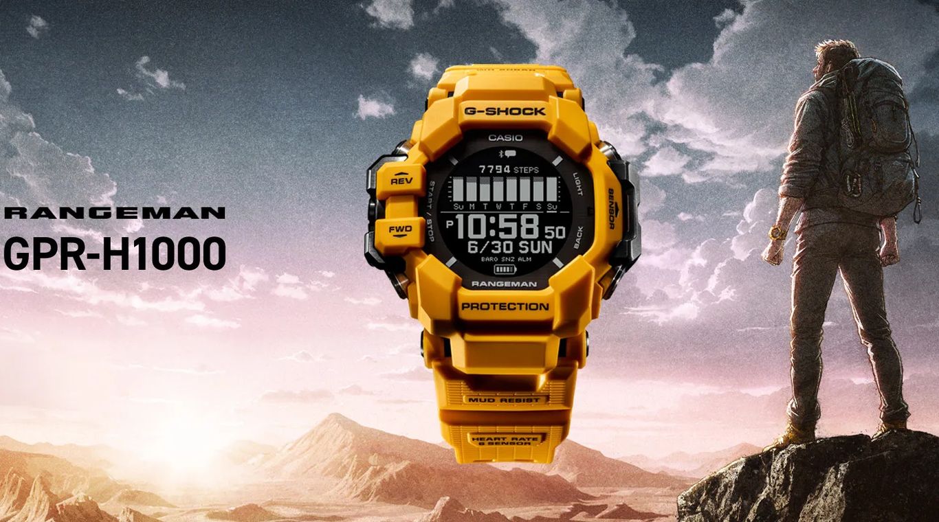 Casio releases GPR-H1000 watch with heart rate monitor and GPS