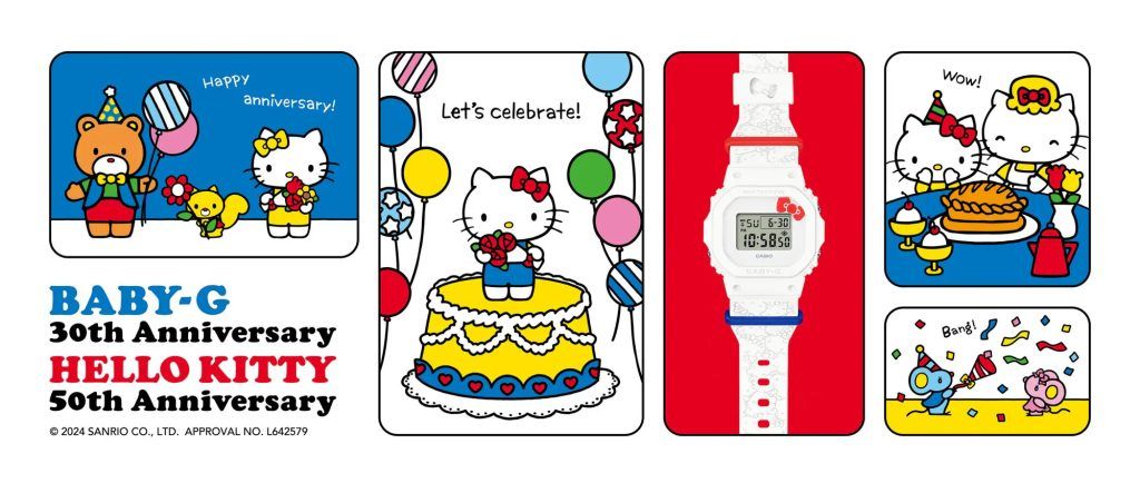 Casio unveils BABY-G x 'Hello Kitty' anniversary watch