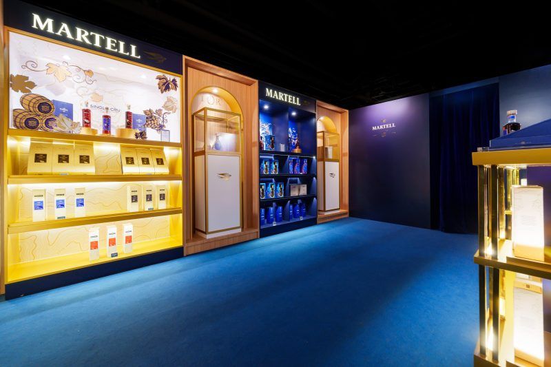 "The House of Martell" pop-up launches at Pedder Building