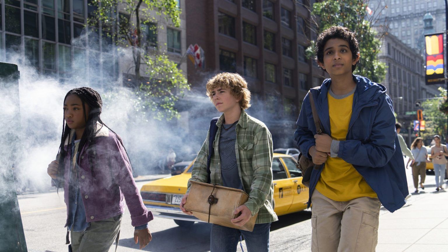 ’Percy Jackson’ star Aryan Simhadri on the magic of playing satyr Grover