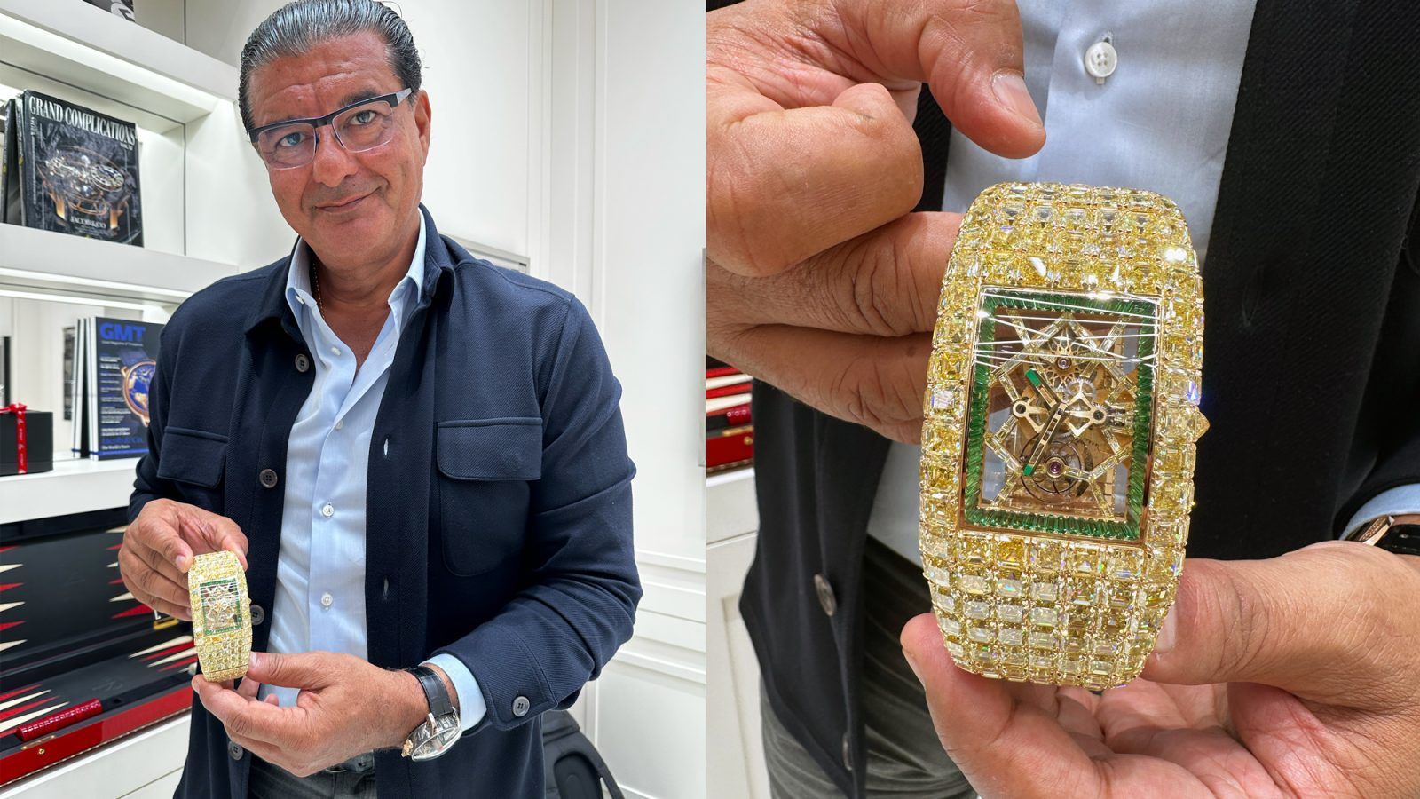 Jacob Arabo Shows Off His $20 million USD "Billionaire" Watch