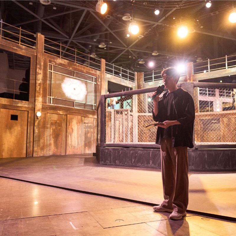 An inside look of Netflix’s ‘Physical: 100 Season Two’ set and contestants