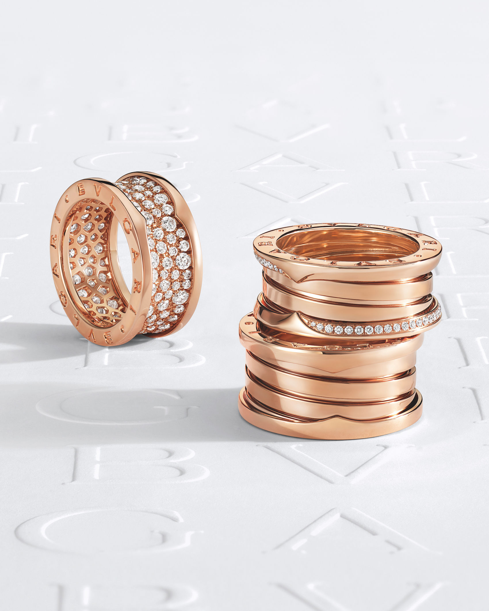 Bulgari introduces lots of sparkle to its B.zero1 collection for 2024