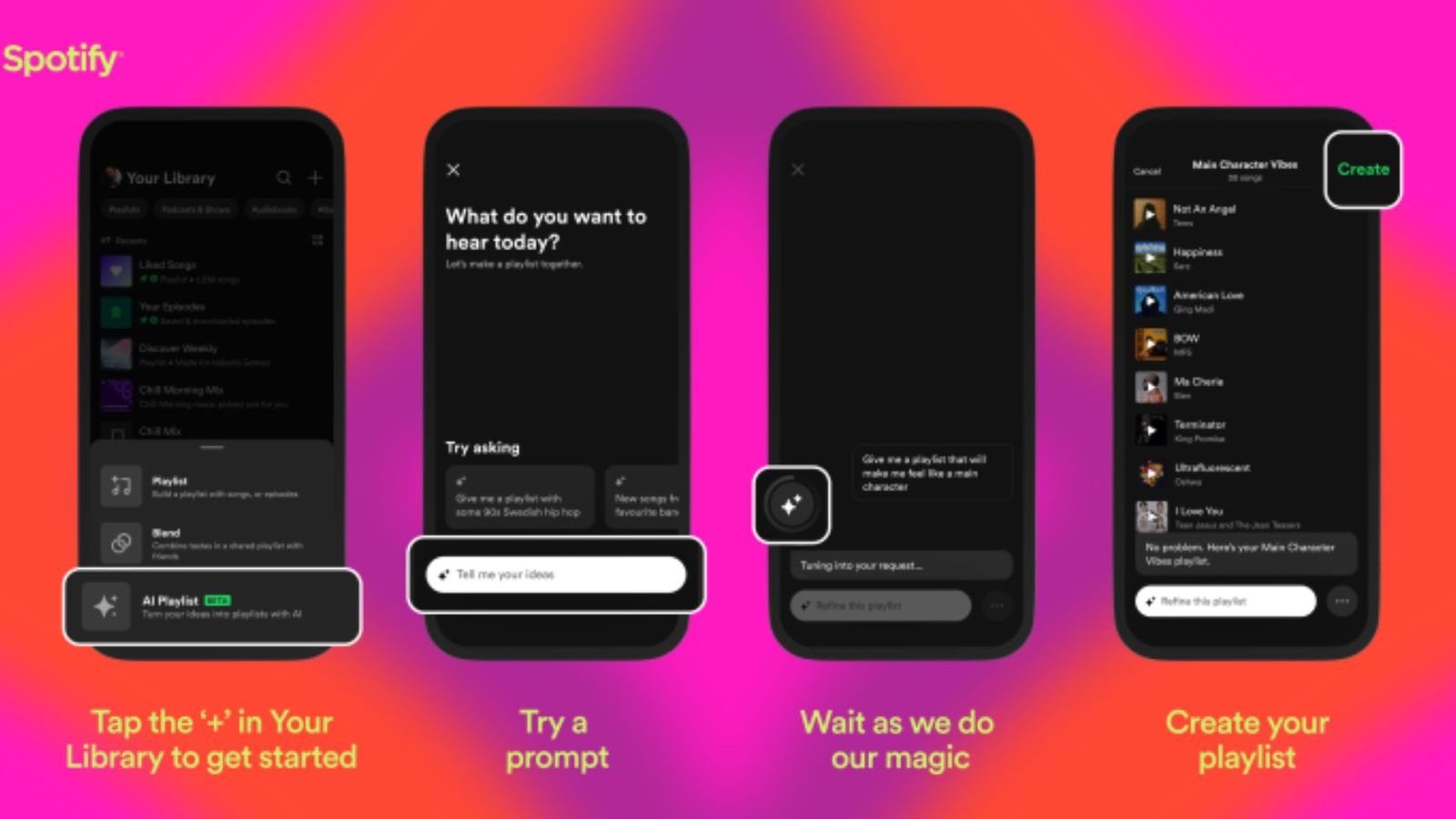 Spotify launches AI playlist: Here's how to create your perfect jam