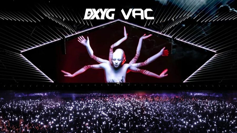 Anyma launches debut show in China at VAC Music Festival