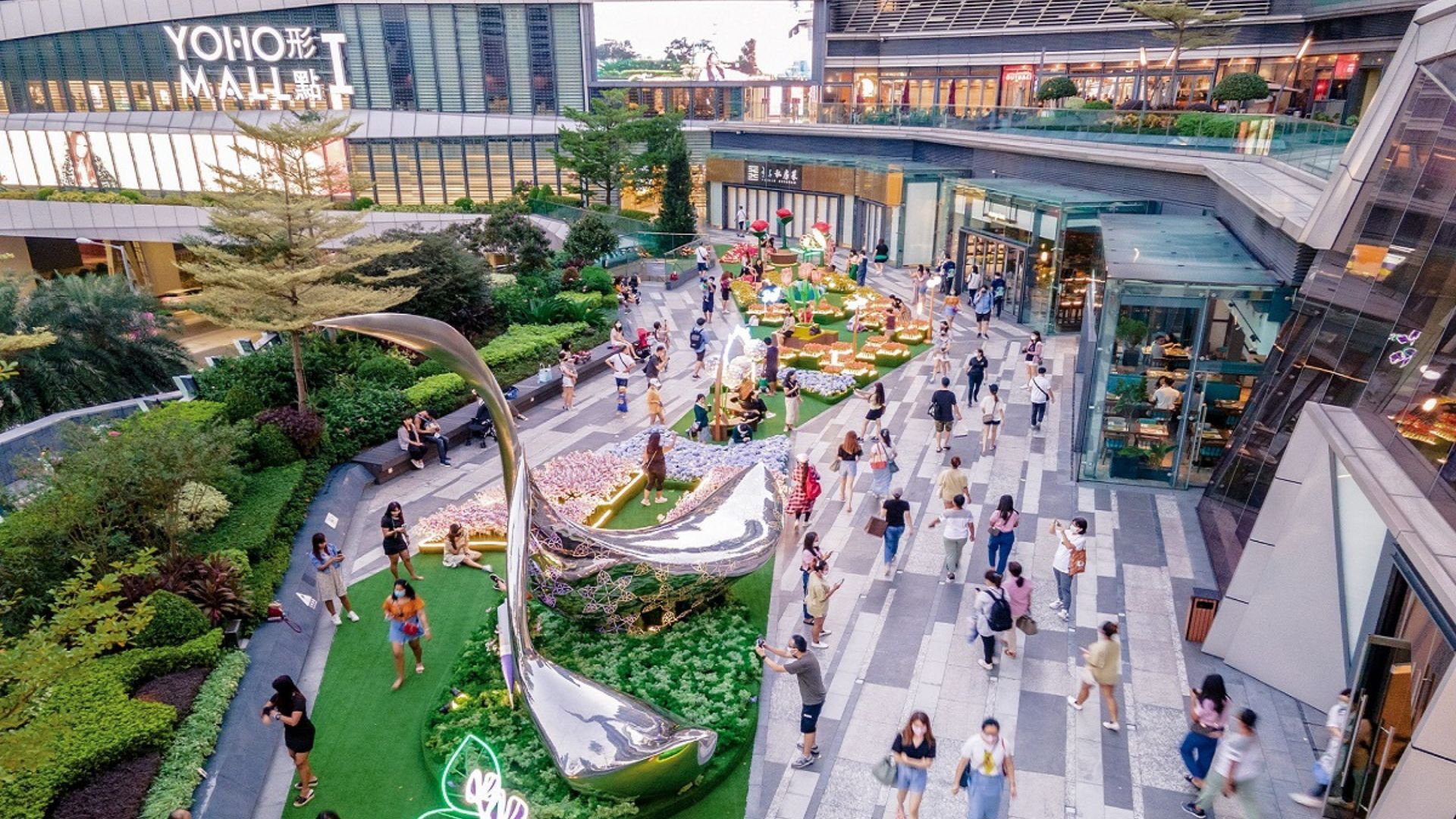 Hong Kong shopping malls YOHO MIX & YOHO PLUS are now open