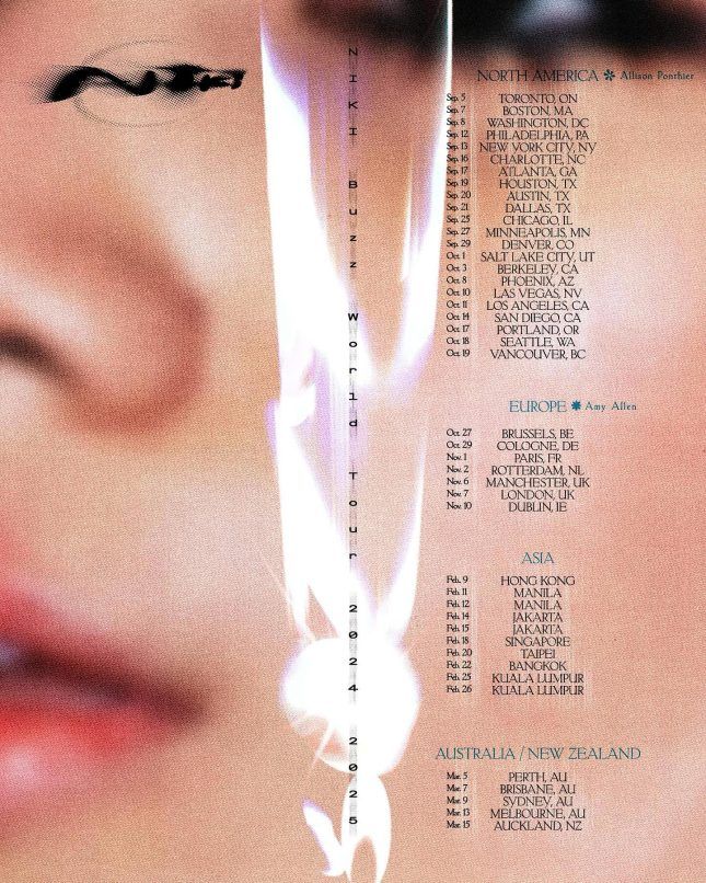 NIKI Hong Kong Concert: The singer announces Buzz World Tour dates