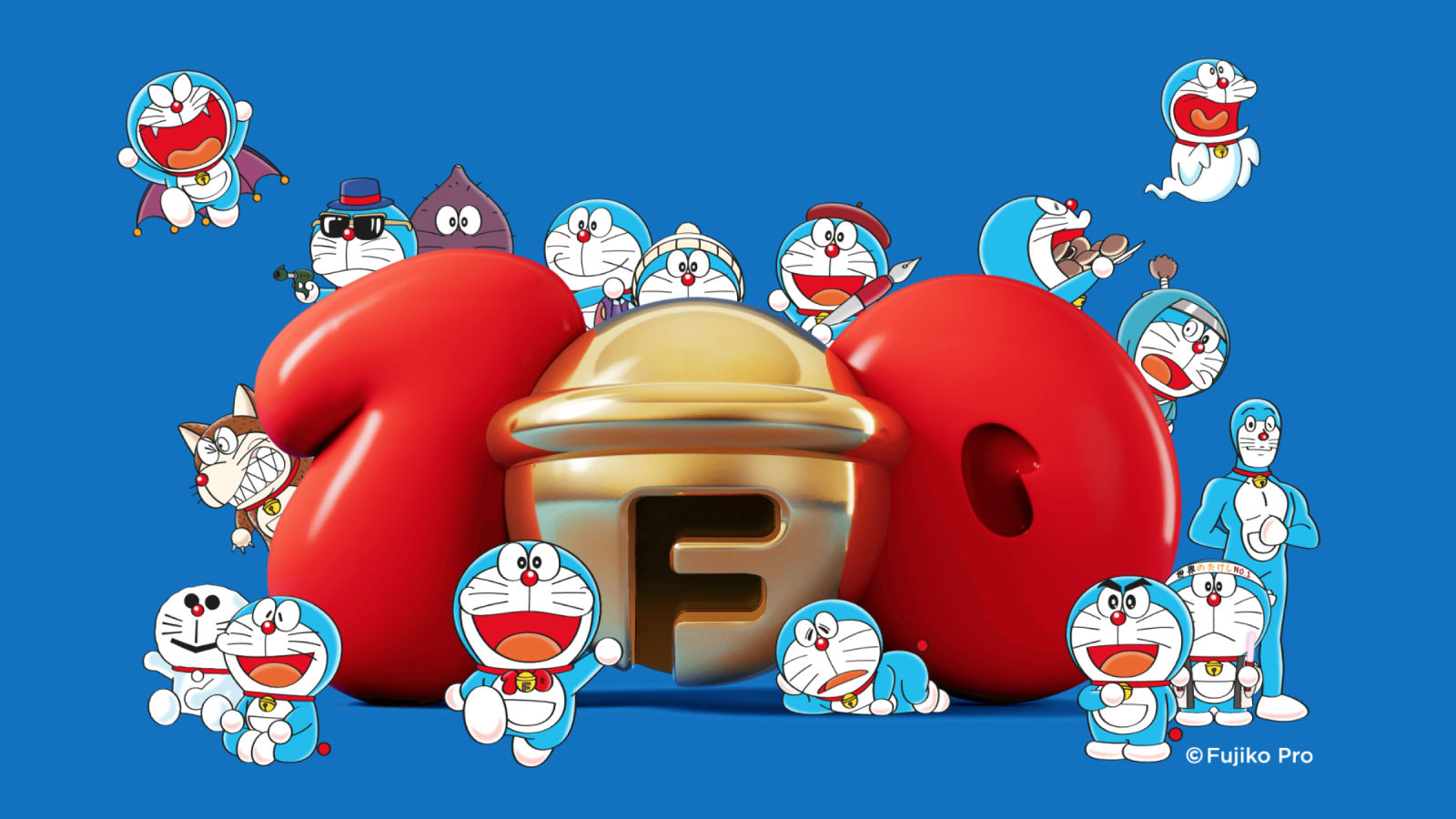 100% DORAEMON & FRIENDS Exhibition Makes a Stop at Hong Kong