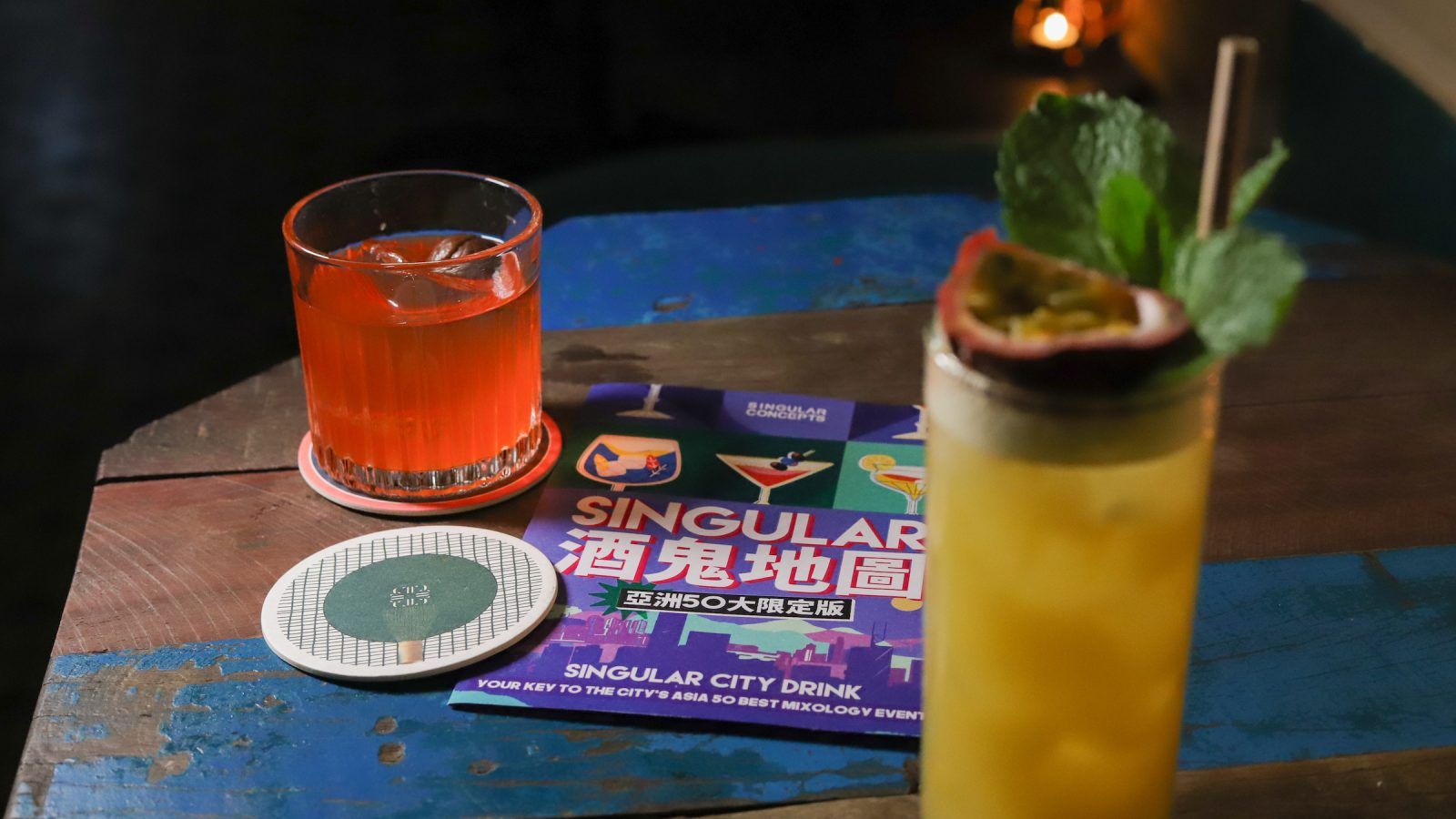 Singular City Drink by Singular Concepts brings Asia's 50 Best Bars