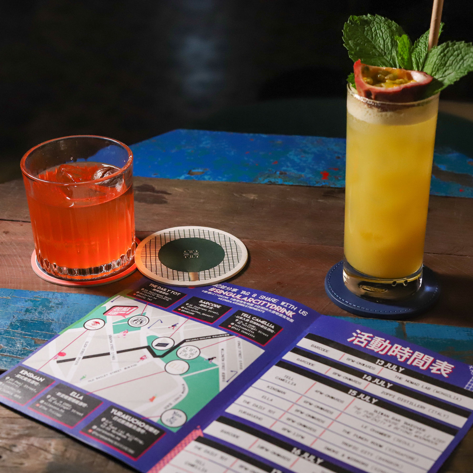 Singular City Drink by Singular Concepts brings Asia's 50 Best Bars