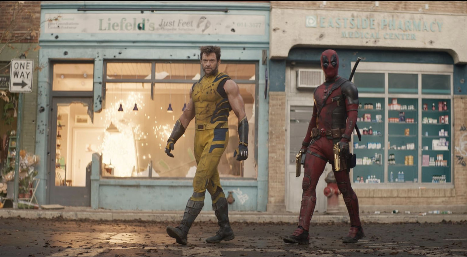 Deadpool and Wolverine statue makes an appearance at the Habour City