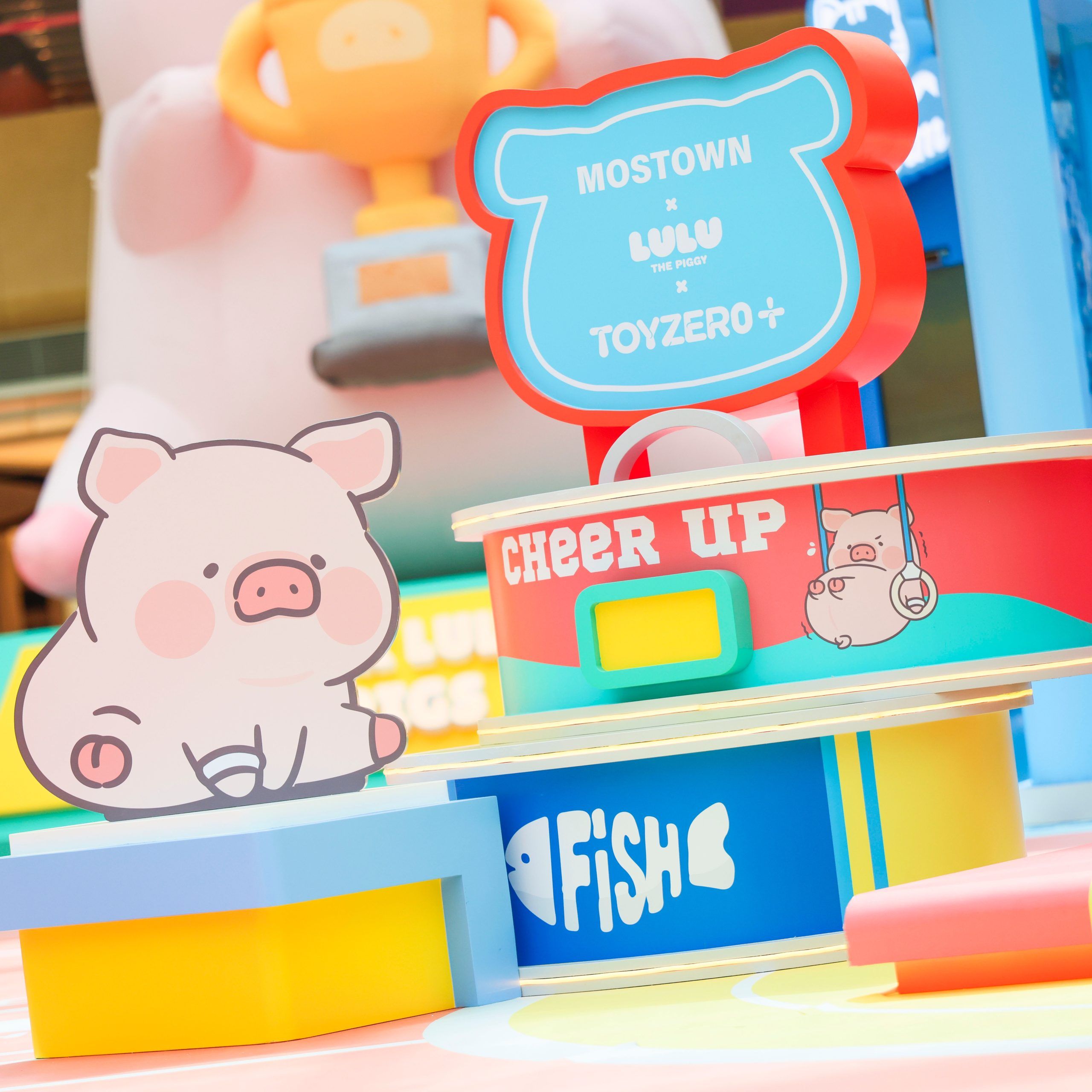 LuLu the Piggy brings everyone on MOST-OLYMPIGS Summer Adventure