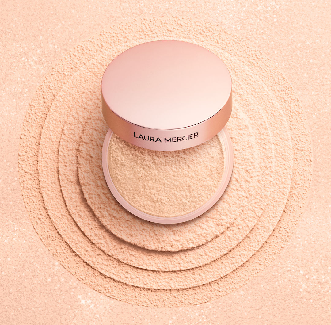 Tone up with Laura Mercer 's Translucent Loose Setting Powder Ultra-Blur