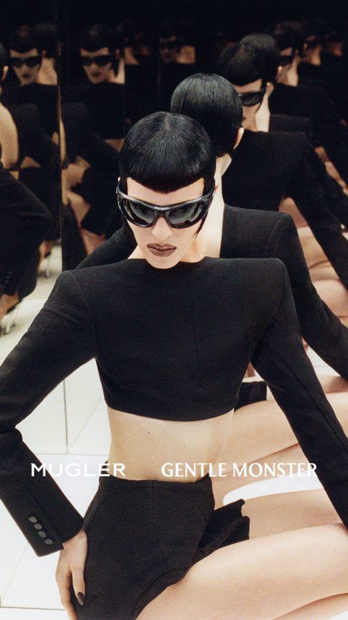 Mugler and Gentle Monster unveil bug-eyed sunglasses