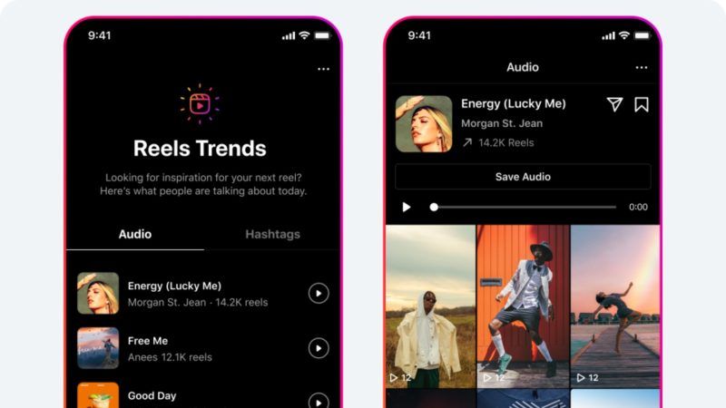 How to easily find trending audio for your Instagram Reels 2024