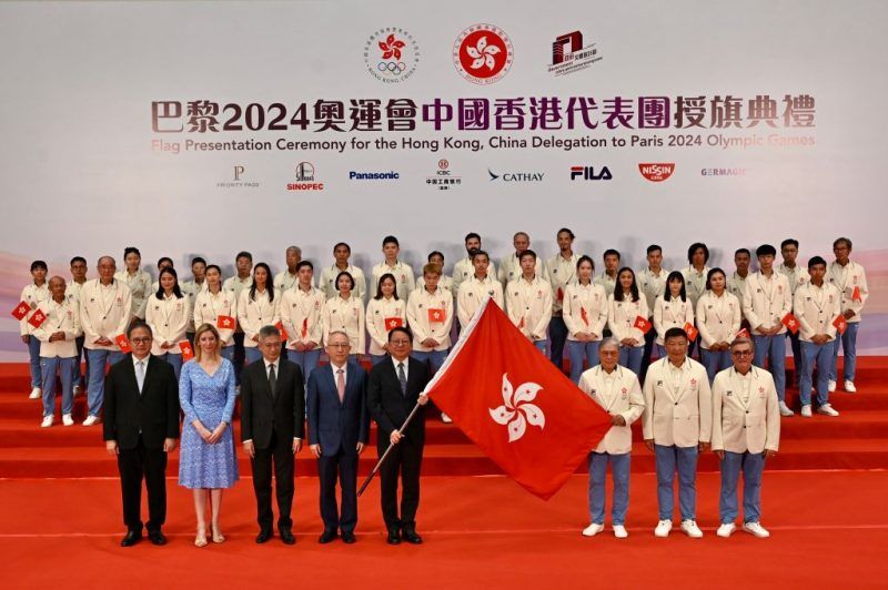 2024 Paris Olympics: Cheung and Haughey to be Hong Kong flagbearers